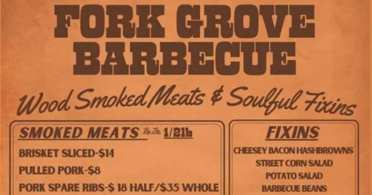 Interstellar BBQ Menu (Update Menu 2025) : Mosley's Barbecue