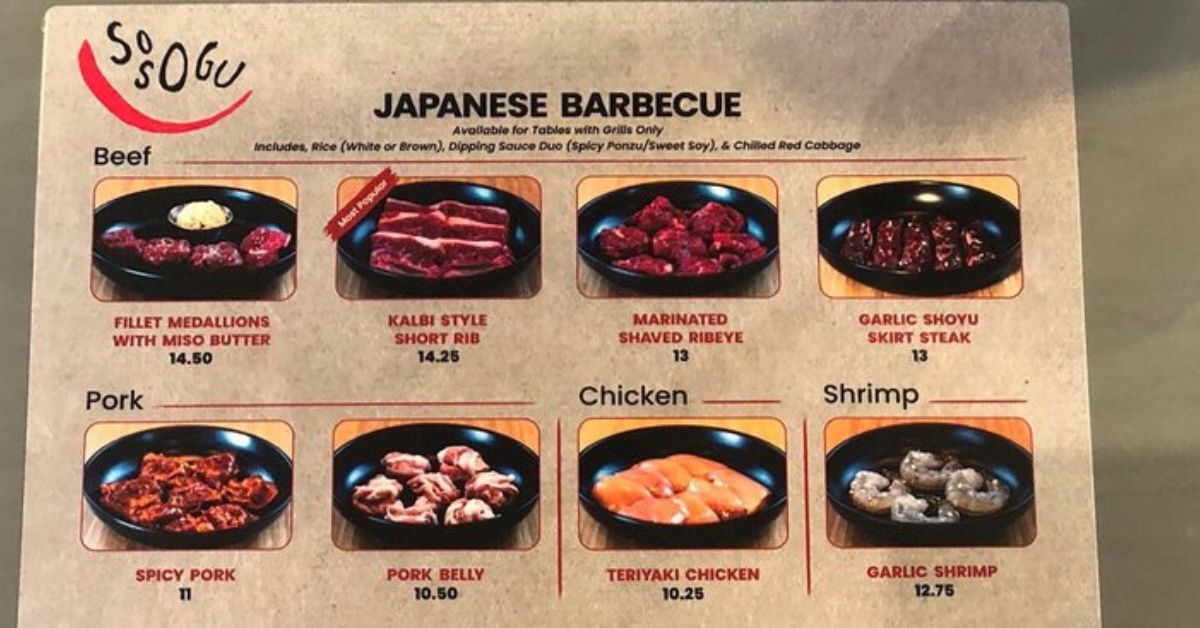 407 BBQ Menu (Update Menu 2025) : Mosley's Barbecue