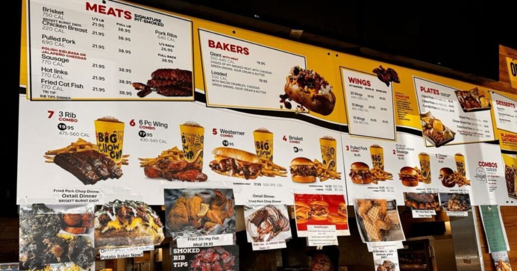 Dickies BBQ Menu (Update Menu 2025) : Mosley's Barbecue