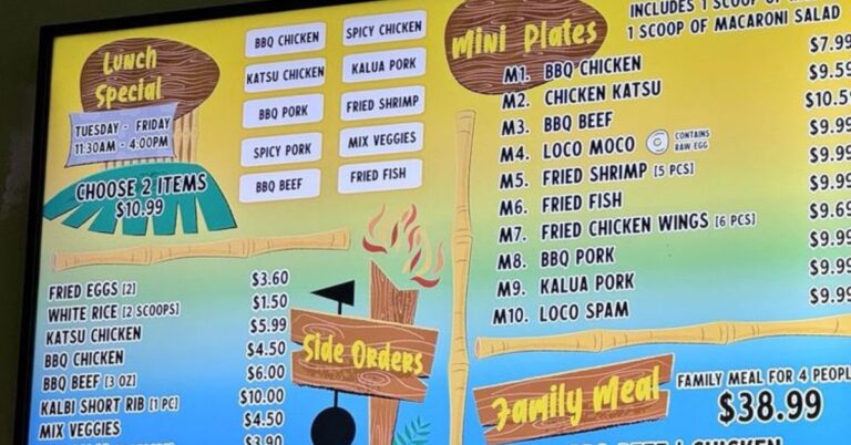 Monk's BBQ Menu (Update Menu 2025) : Mosley's Barbecue