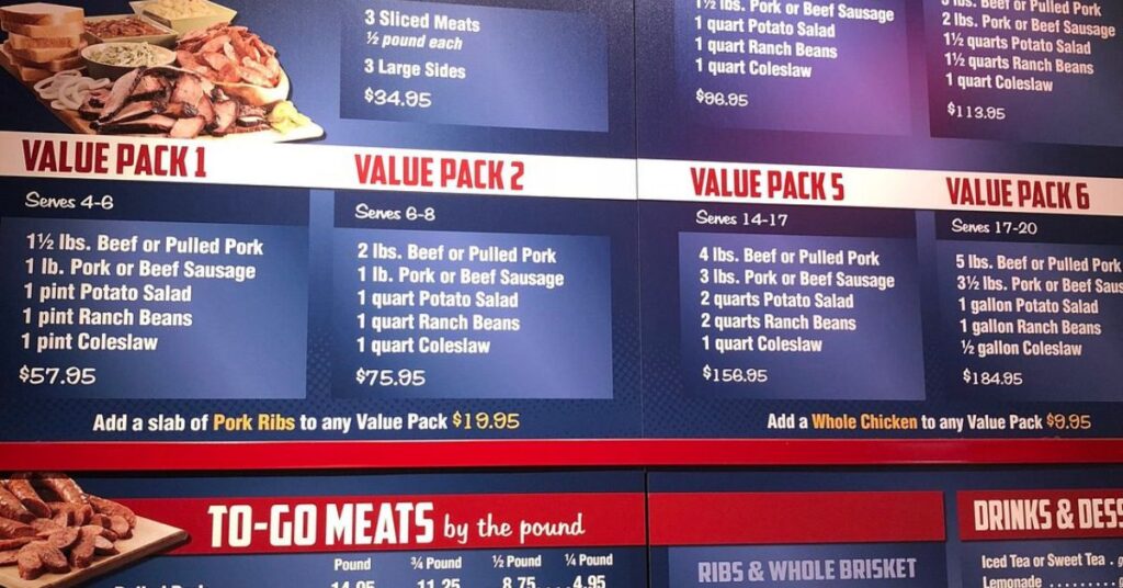 Pappas Bbq Menu Update Menu 2026 Mosleys Barbecue 9094